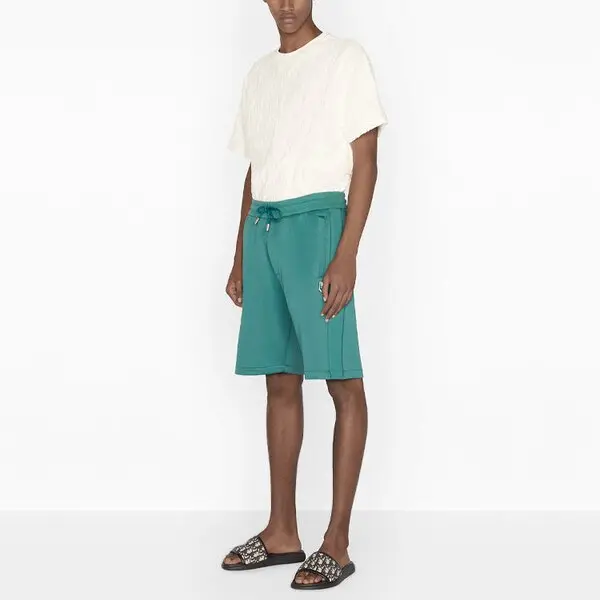 Dior Oblique Print Cotton Terry T-shirt