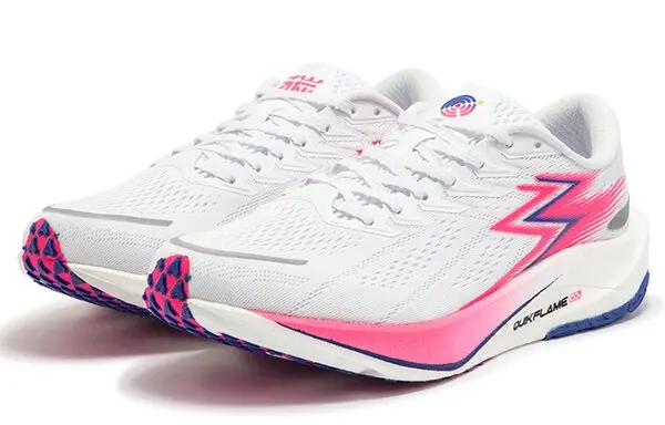 361 DEGREES Biospeed 2.5 Pro Athletic Sneakers - White/pink