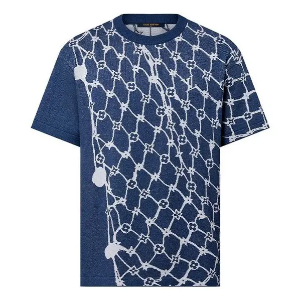LOUIS VUITTON Cotton T-shirt - Blue