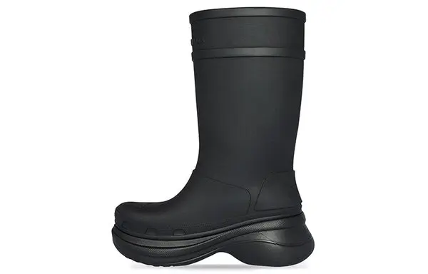 Balenciaga Crocs X Boots - Black