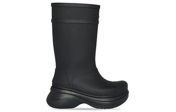 Balenciaga Crocs X Boots - Black