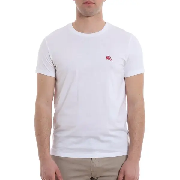 Burberry Logo Pattern Short Sleeve