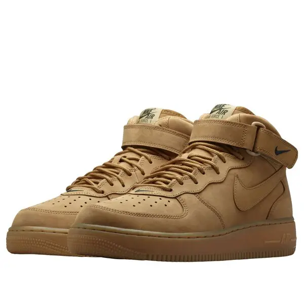 Nike Force 1 Mid '07 Prm Qs "flax