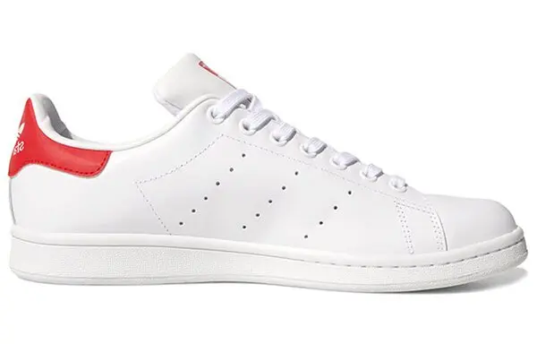 Adidas Stan Smith Sneakers - White/red