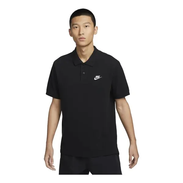 Nike As Sce Polo Matchup Pq - Black