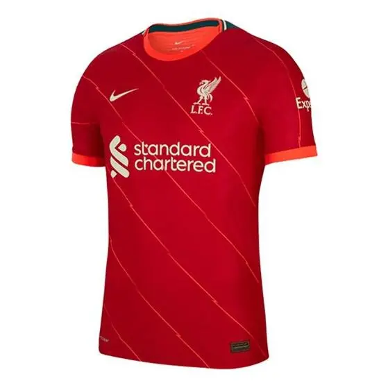 Nike Liverpool Fc 21-22 Home Player Edition Jersey - Red