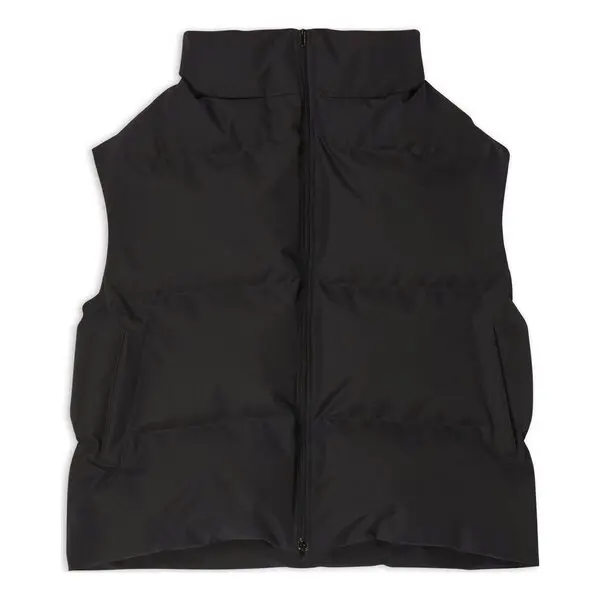Balenciaga Swing Puffer Gilet - Black