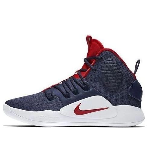 Nike Hyperdunk X Ep 'usa' Athletic Sneakers - Red