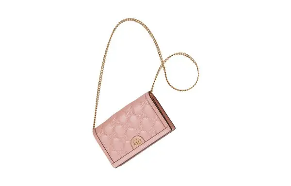 Gucci Gg Matelass Chain Wallet