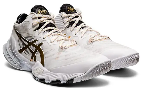 Asics Metarise High Top Sneakers - White/gold