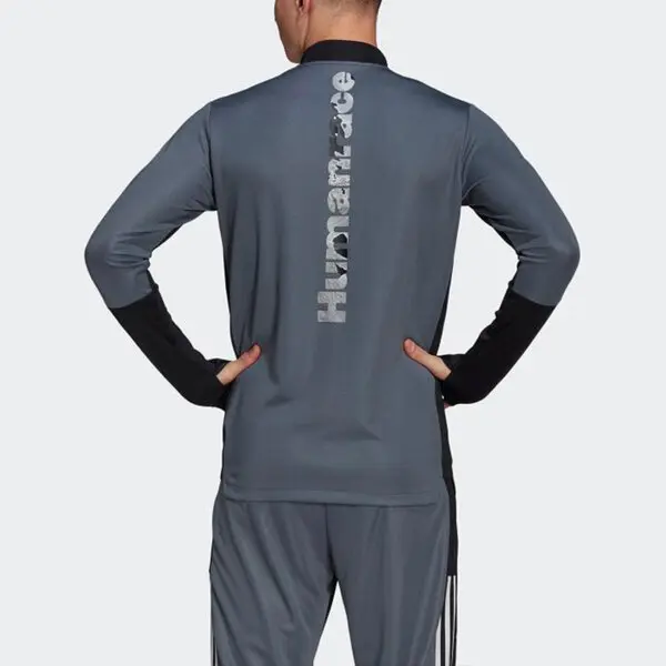 Adidas X Real Madrid Half Zip Pullover - Blackgray