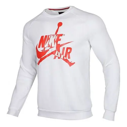 Nike Jordan Large Logo Printing - White