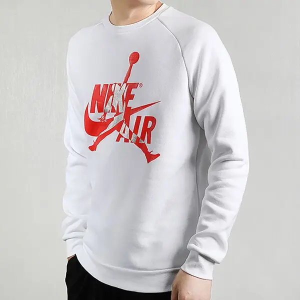 Nike Jordan Large Logo Printed Sweatshirt
