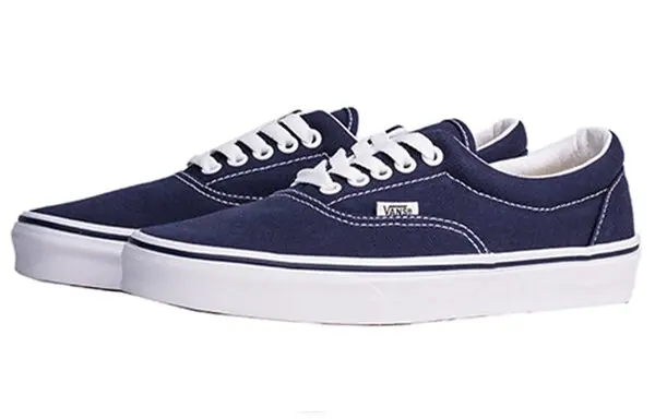 VANS Era Low Top Lace-up Sneakers - Navy Blue