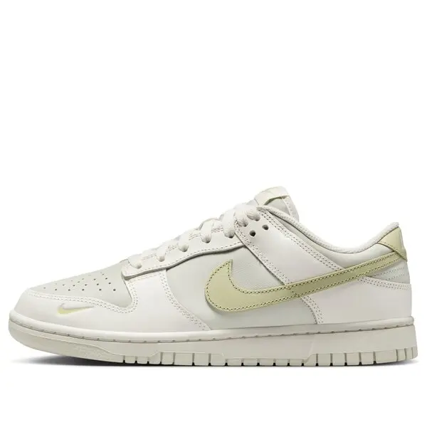 Nike Dunk Low "phantom Olive Aura" Sneakers - Phantom/light Bone/olive Aura