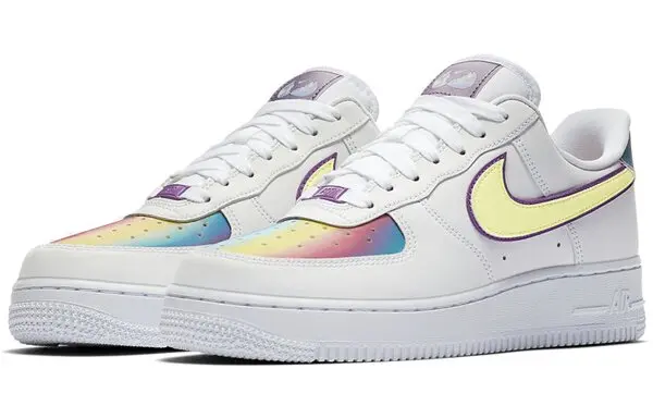 Nike Force 1 Low "easter 2020 - White/barely Volt/hyper Blue