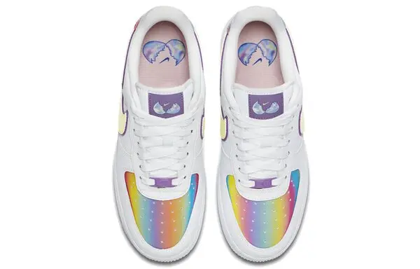Nike Force 1 Low "easter 2020 - White/barely Volt/hyper Blue