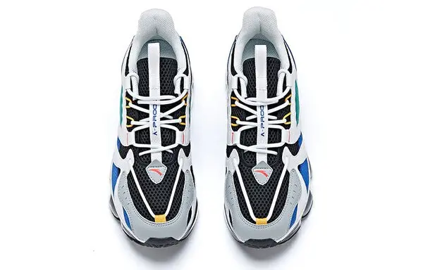 ANTA Full Cushion Running Shoes 'white Blue Grey