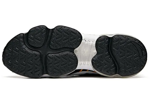 ANTA Full Cushion Running Shoes 'white Blue Grey