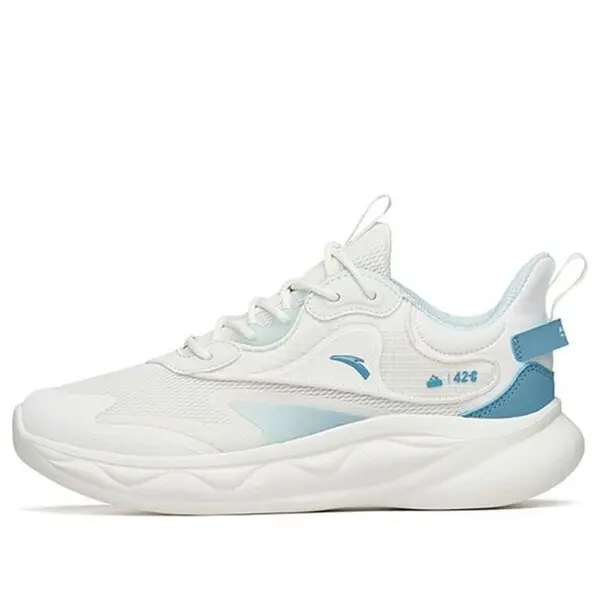 ANTA Fluffy 2.0" Athletic Sneakers - White/blue