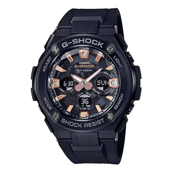 Casio G-shock Analog/digital Solar Watch - Black