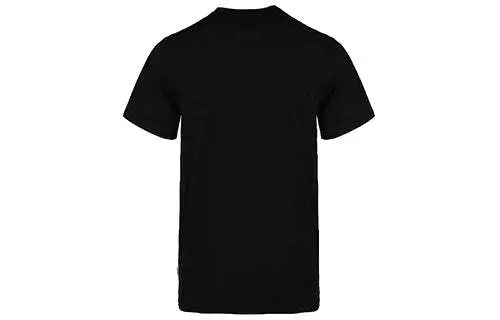 Adidas Originals Logo Round Neck Sports Short Sleeve - Black