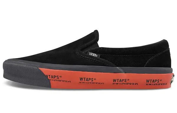 VANS Wtaps X Classic Slip-on Lx - Black/red
