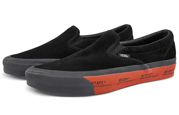 VANS Wtaps X Classic Slip-on Lx - Black/red