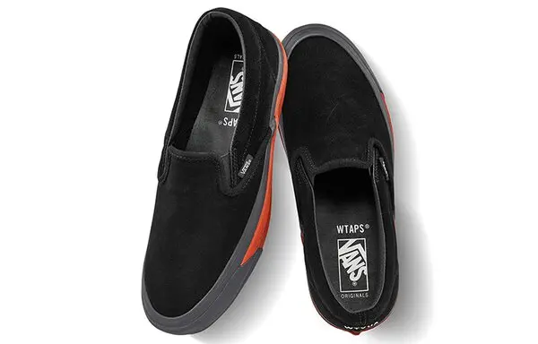 VANS Wtaps X Classic Slip-on Lx - Black/red