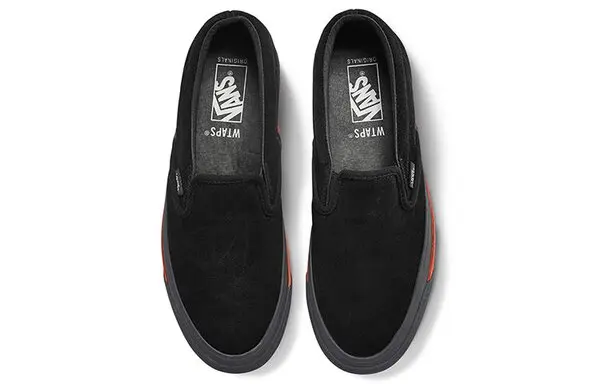 VANS Wtaps X Classic Slip-on Lx - Black/red
