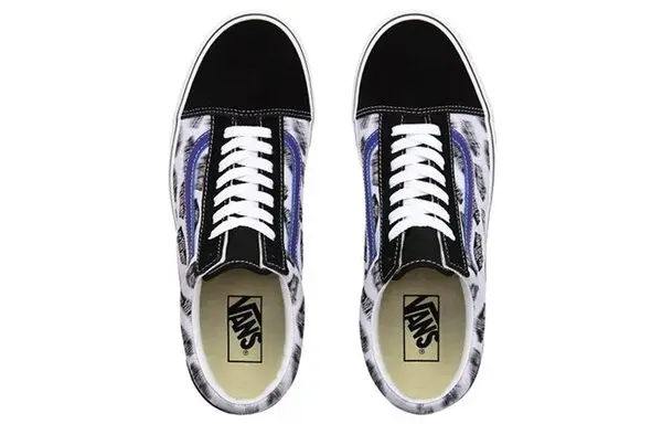 VANS Old Skool 'blur Boards' Low Top Sneakers - Black