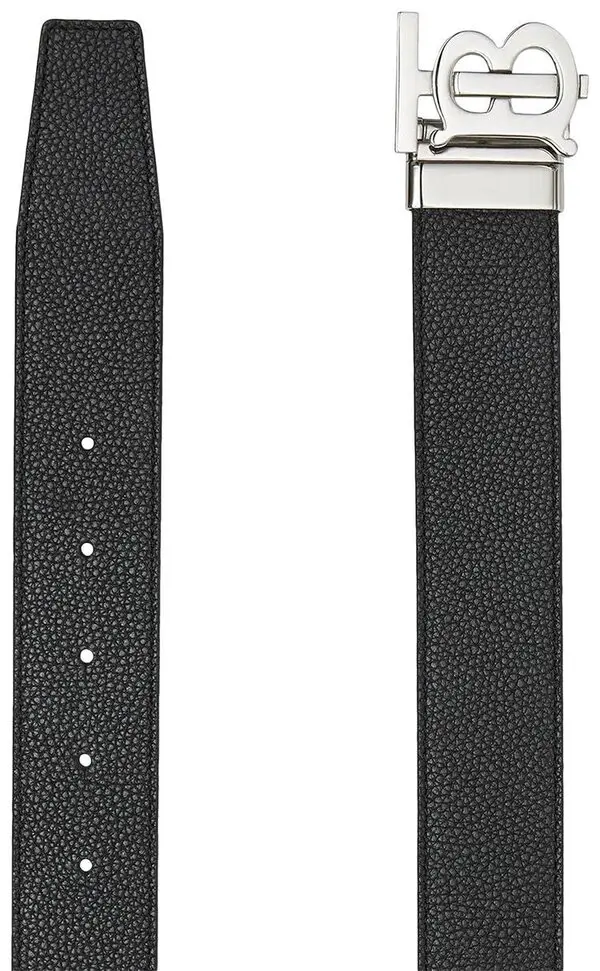 Burberry Tb Monogram Buckle Belt