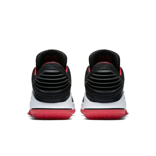 JORDAN 32 Low 'banned' Sneakers - Black/white/red