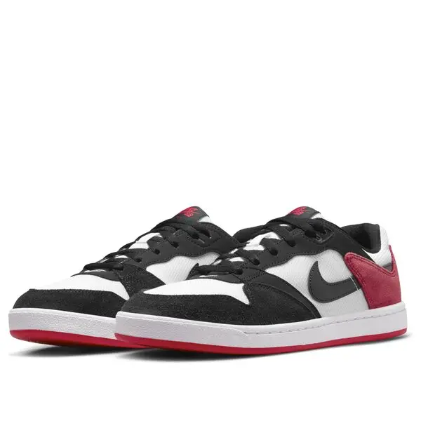 Nike Alleyoop Low Top Sneakers - Black/white/university Red