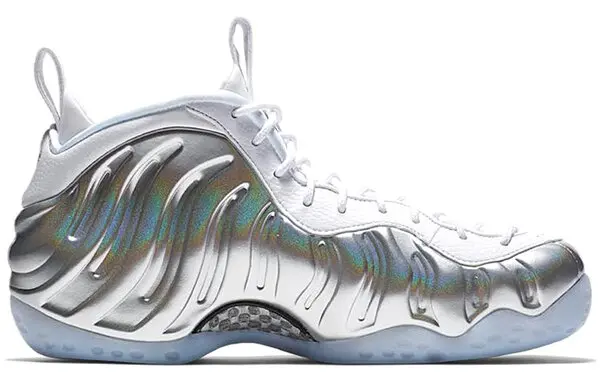 Nike Foamposite One 'chrome - Silver/white