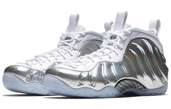 Nike Foamposite One 'chrome - Silver/white