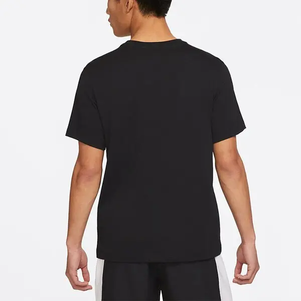 JORDAN Air Shoes Printed Short Sleeve Tee - Black