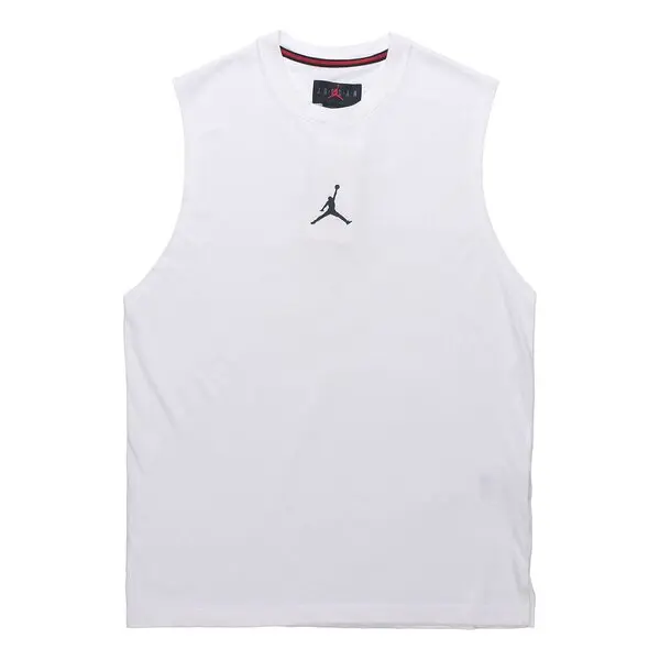 JORDAN Training Sports Knit Vest - White