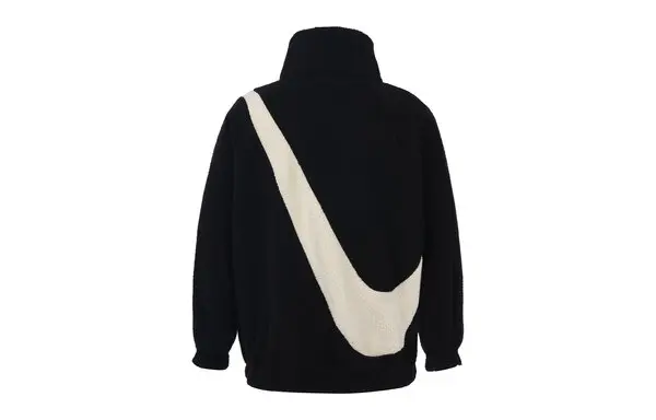 Nike Reversible Fleece Jacket With Large Logo