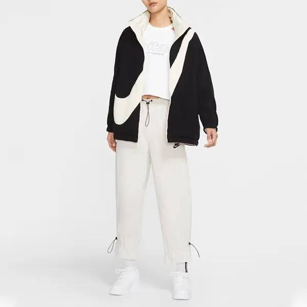 Nike Reversible Fleece Jacket With Large Logo