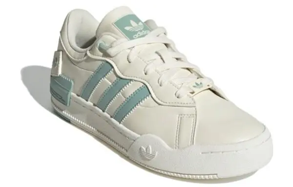 Adidas Rey Galle Low Top Sneakers - White/green