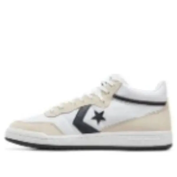 CONVERSE Fastbreak Pro Leather & Suede Sneakers - White/black/beige
