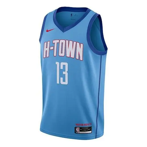 Nike Houston Rockets City Edition Harden Nba Swingman Jersey - Blue