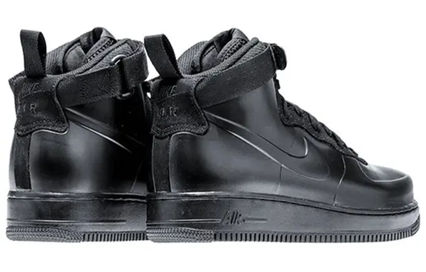 Nike Force 1 Foamposite Cup High Top Sneakers - Black