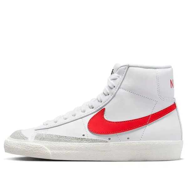 Nike Blazer '77 Vintage Mid Sneakers - White/red