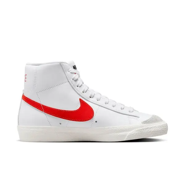 Nike Blazer '77 Vintage Mid Sneakers - White/red