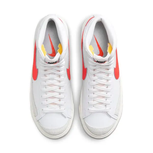 Nike Blazer '77 Vintage Mid Sneakers - White/red