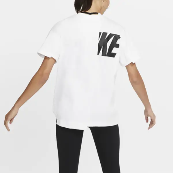 Nike X Sacai Splicing Logo Short Sleeve T-shirt