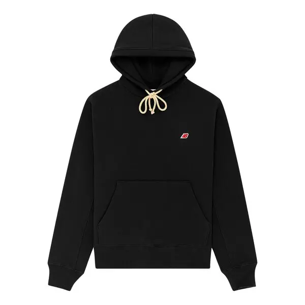 NEW BALANCE Made In Usa Core Hoodie Asia Sizing - Black