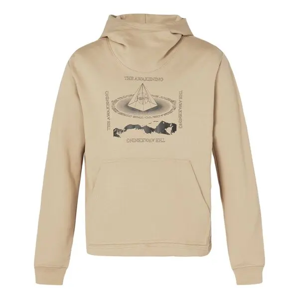 Nike Kyrie Alphabet Printing Pullover Hoodie - Khaki